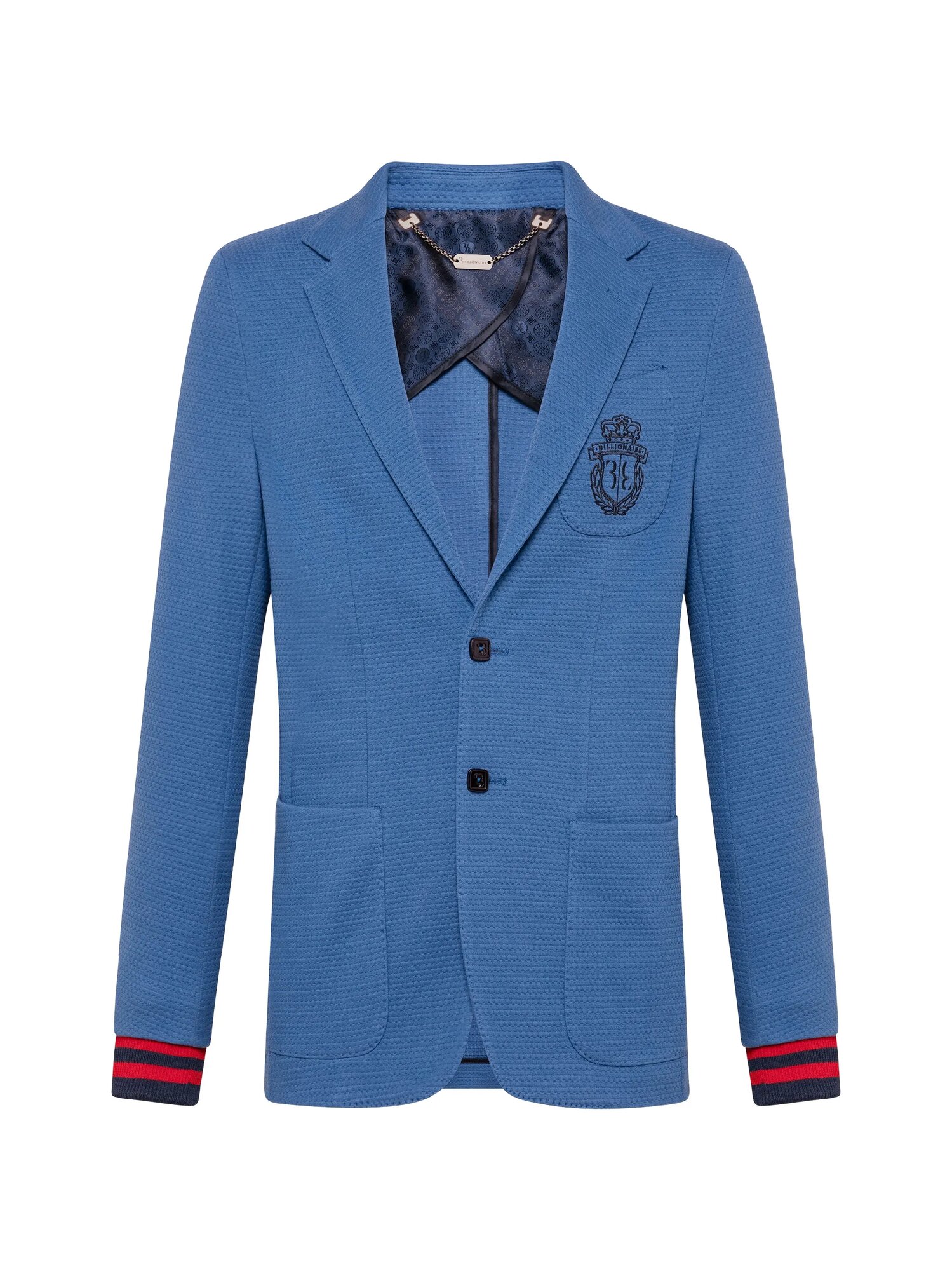 Пиджак Logo-embroidered blazer