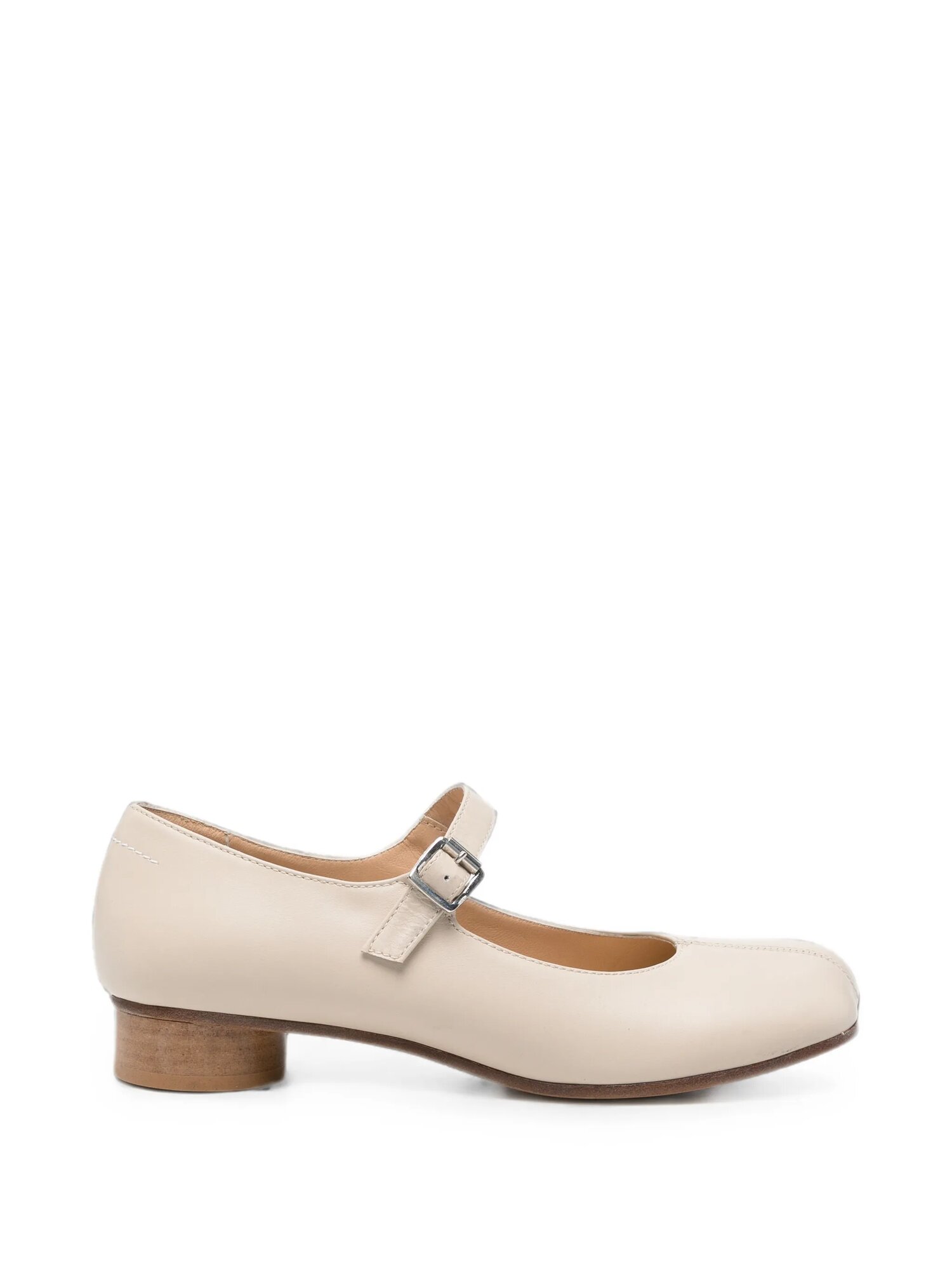 Балетки Buckle-fastening square-toe ballet flats