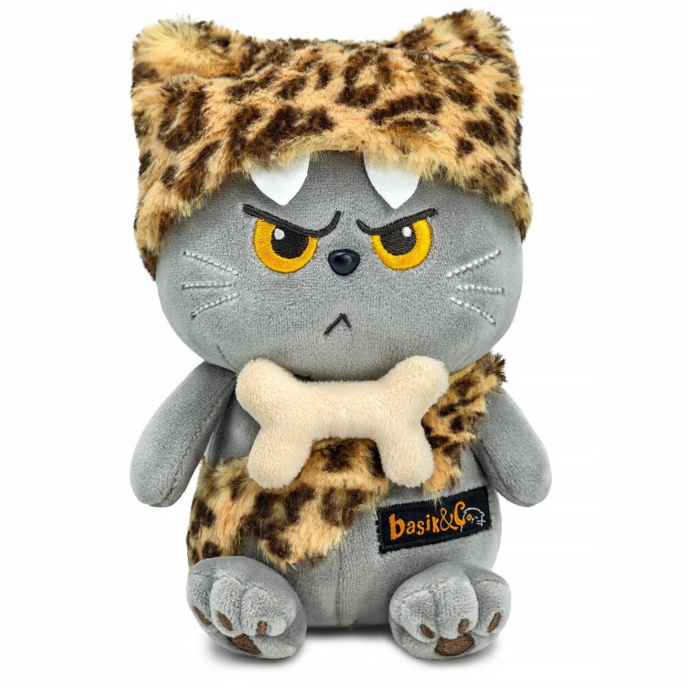 KsE-001 Игрушка Кот Басик "Дикий предок", 16 см, коллекция "Эмоции"
