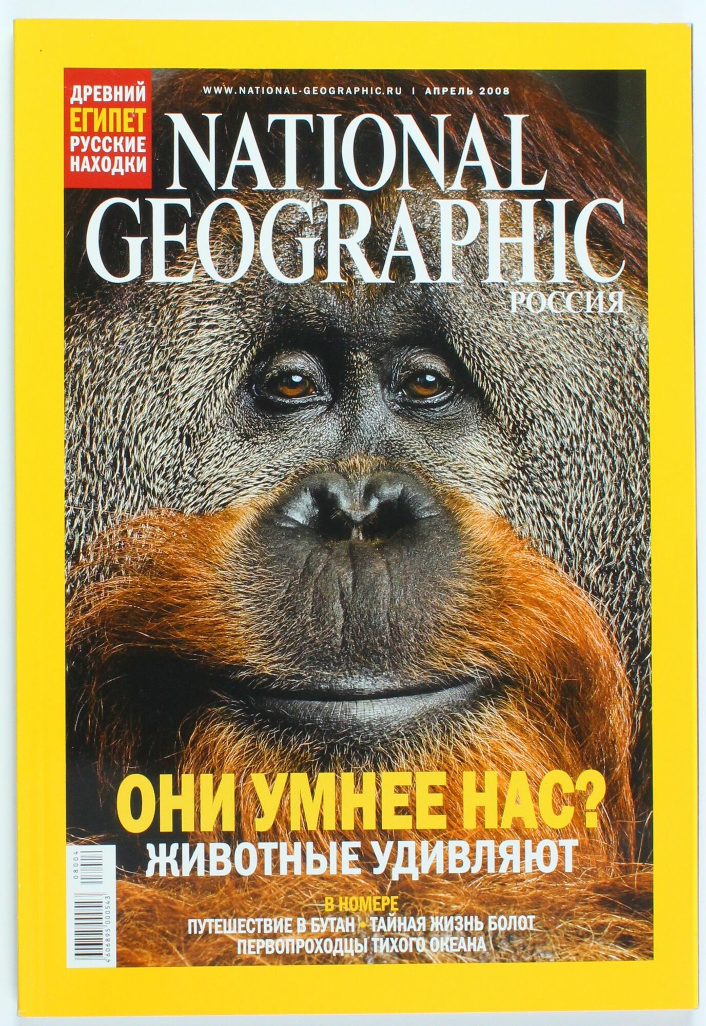 Букинистический журнал National Geographic, выпуск 04/2008