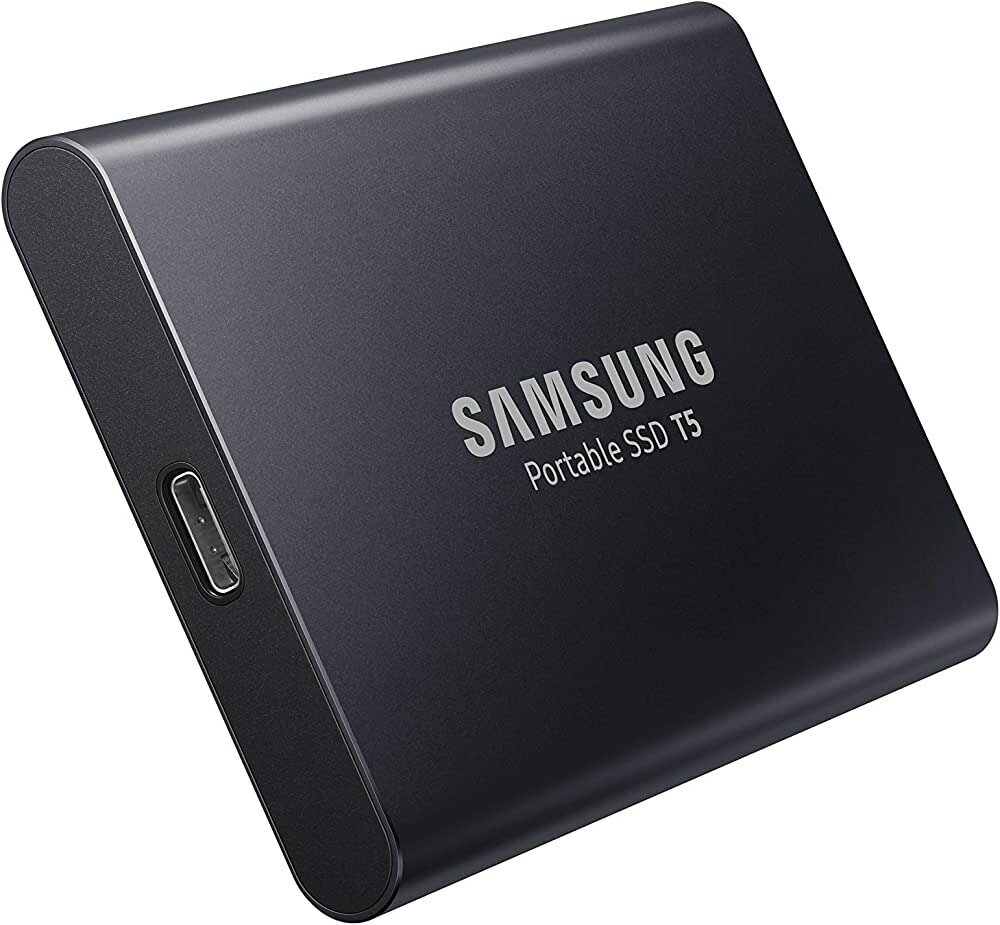 Внешний твердотельный накопитель Samsung T5 Portable 1tb TLC 540mbs USB 3.2 Gen 2 Type-C MU-PA1T0B/WW