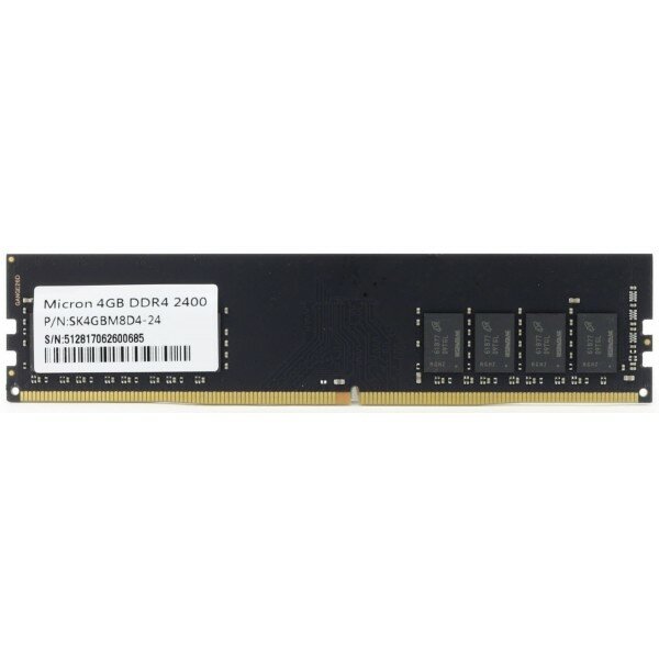 Оперативная память БУ DDR4 04096MB MICRON (SK4GVM8D4-24)