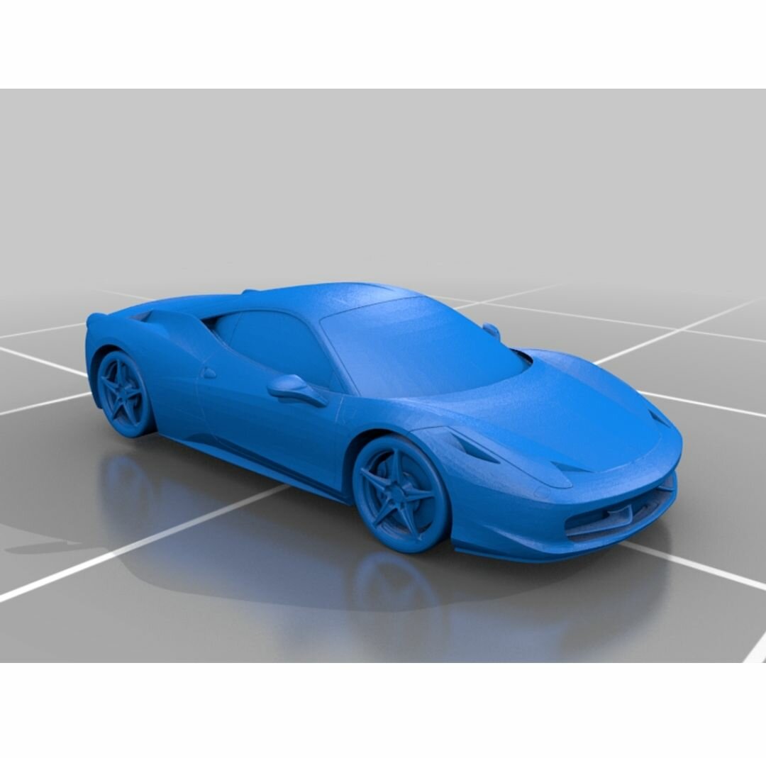 Ferrari 458 Italia. Масштабная модель 1:72.