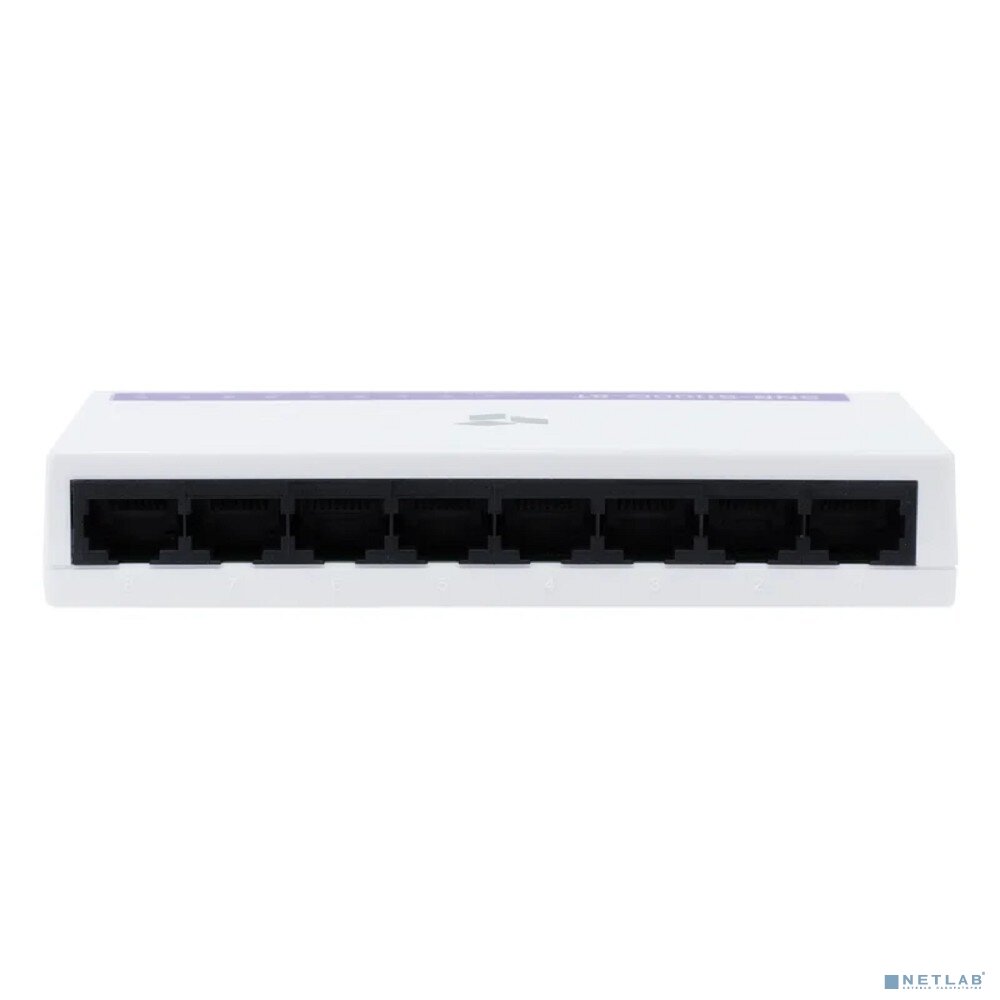 SNR SNR-S1100G-8T Неуправляемый Ethernet коммутатор, 8 x 10/100/1000BaseT. Блок питания in: 100~240VAC 50Hz, out: 5VDC 0,5A