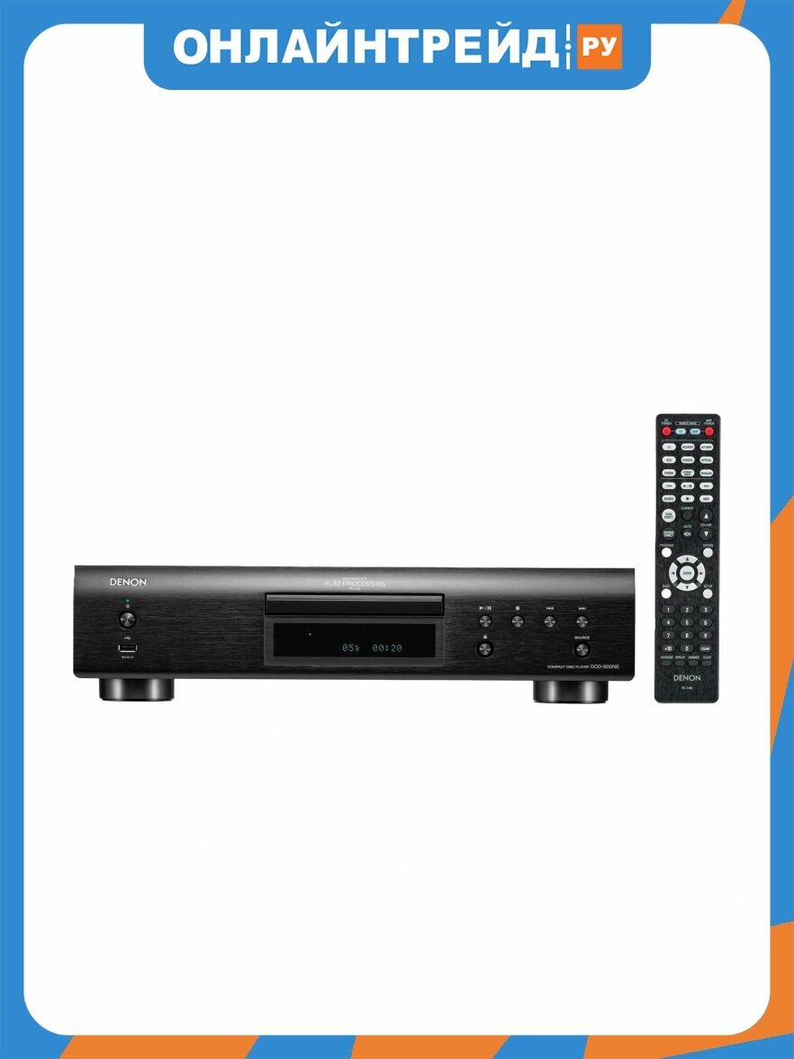 Проигрыватель CD Denon DCD-900NE, черный