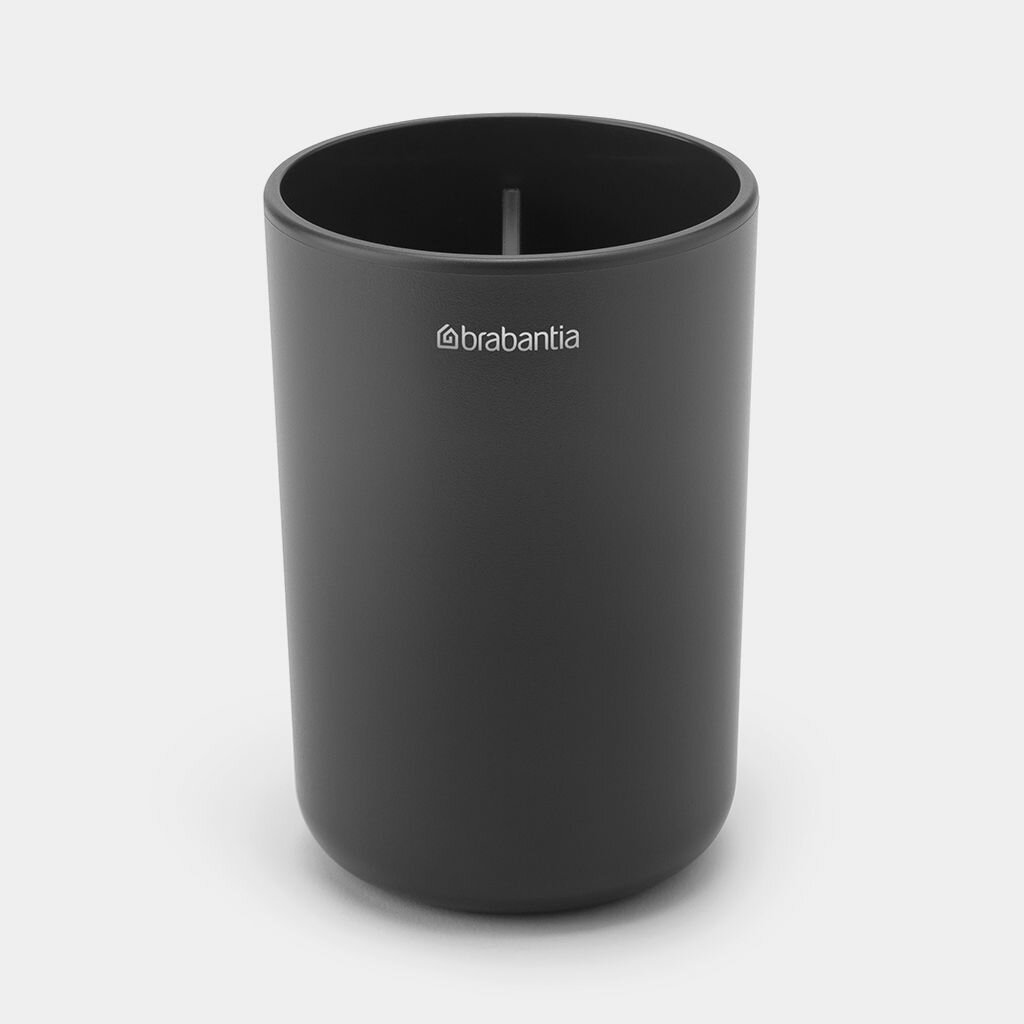 Подставка для зубных щеток Brabantia ReNew, размер 7.6х11 см, цвет темно-серый - 280283