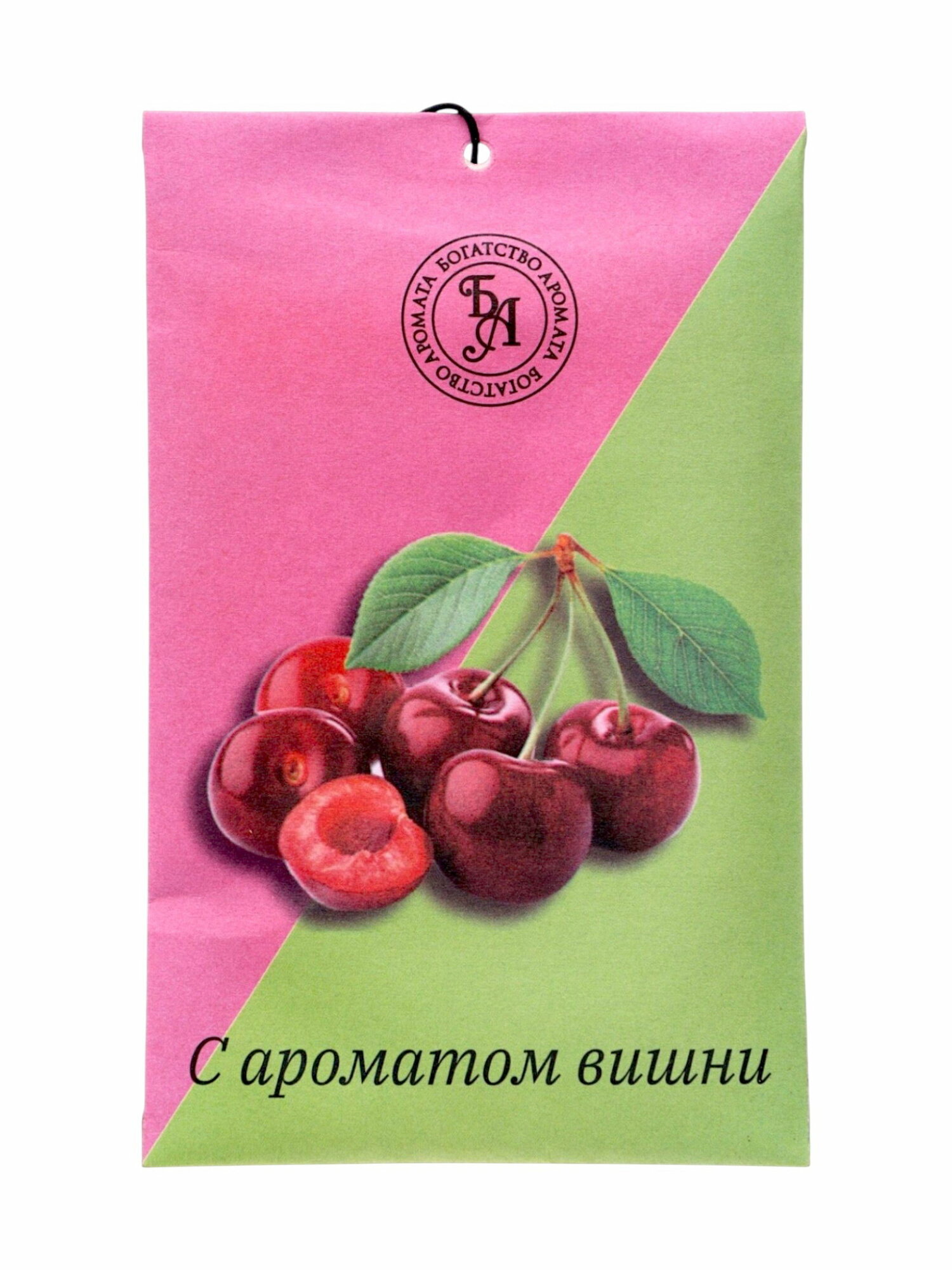 Аромасаше "Вишня", 10 г, вид ароматизатора: бумажный, аромат: вишня, 6 шт.
