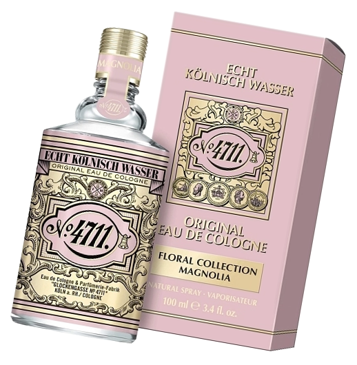 Одеколон для мужчин и женщин 4711 Floral Collection Magnolia 100 мл - Магнолия