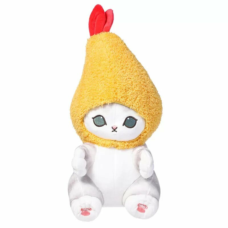 Плюшевая игрушка MINISO, серия Cat Fushan Di, в виде сидящего кота, милая повседневная подушка, подарок Серия Maofu