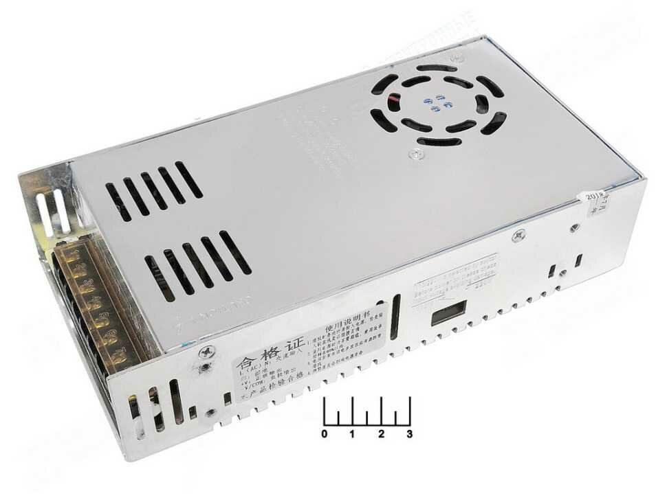 Блок питания 12V 50A 600W S-600-12 (с кулером)