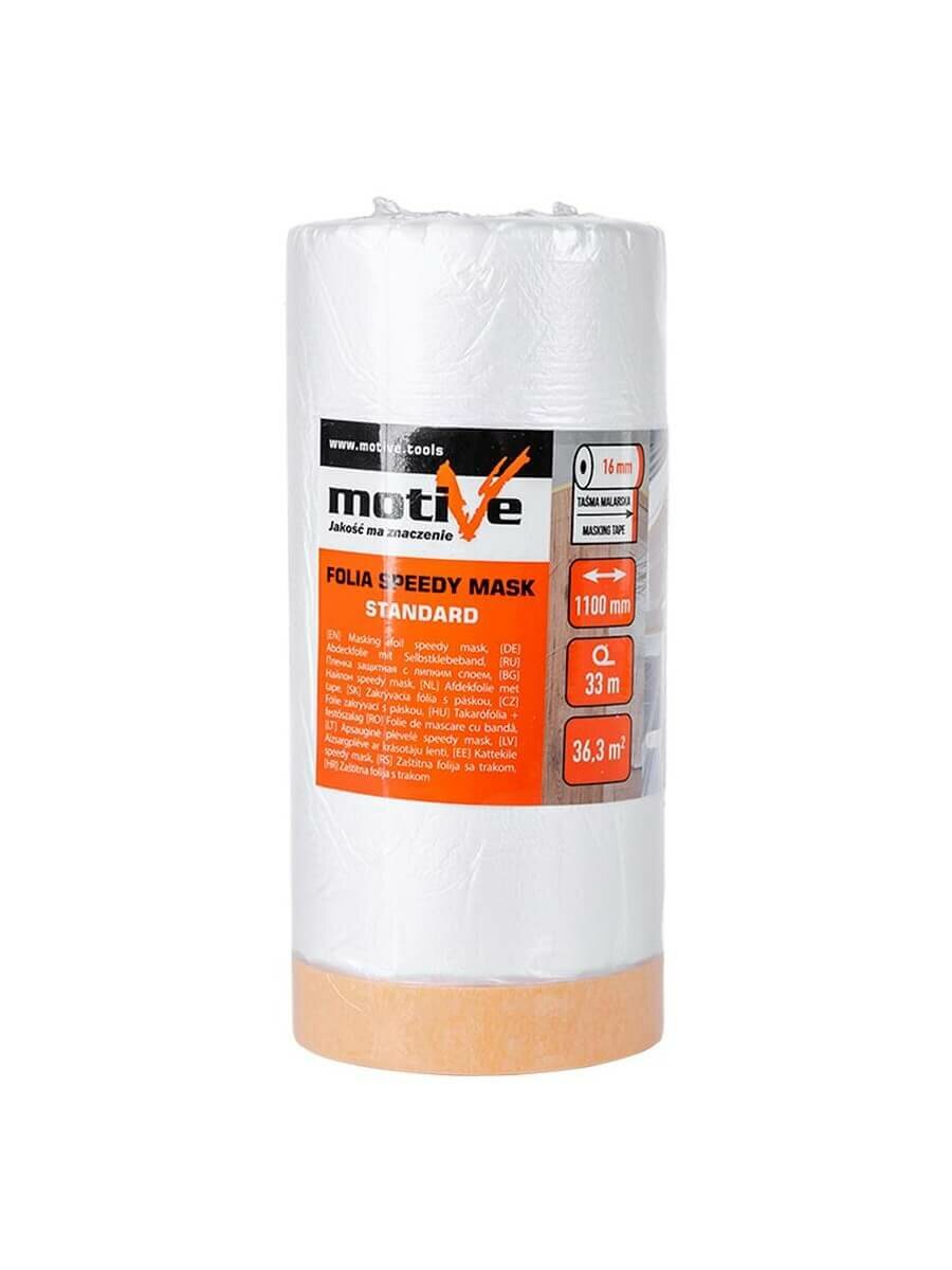 Пленка защитная с лентой Motive Standard 010 170 (110см*33м)