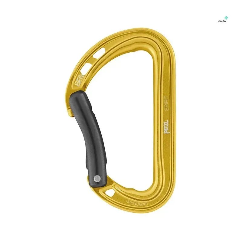 Petzl Карабин вспомогательный, 1 шт, алюминиевый, желтый