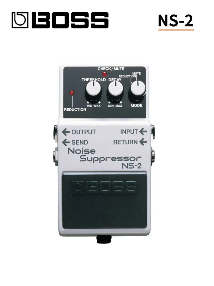 BOSS NS-2 Подавитель шума Профессиональная педаль эффектов Электрогитара Аксессуары для баса