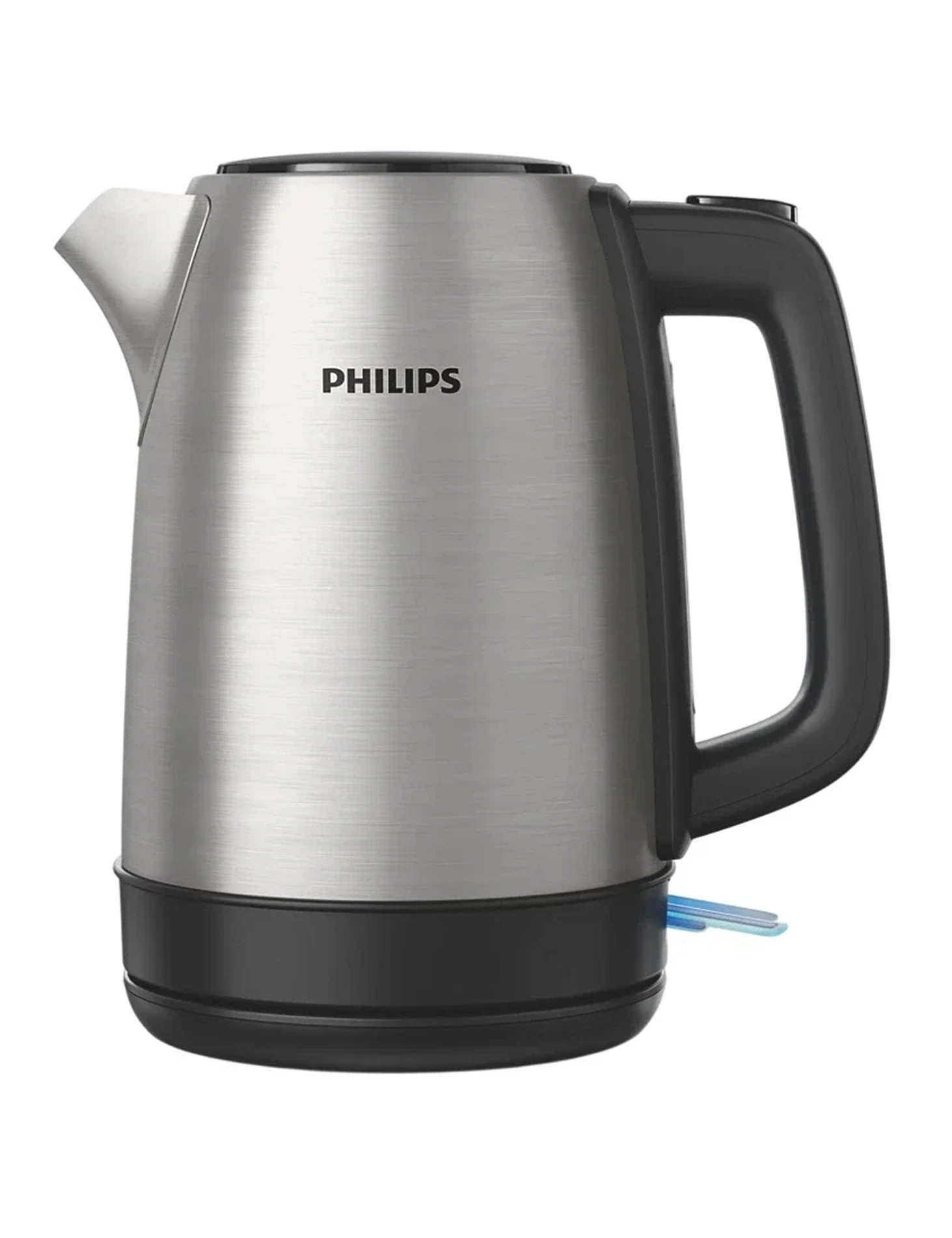 Электрочайник PHILIPS HD9350/90, 2200 Вт, объем 1.7 л, серебристый.