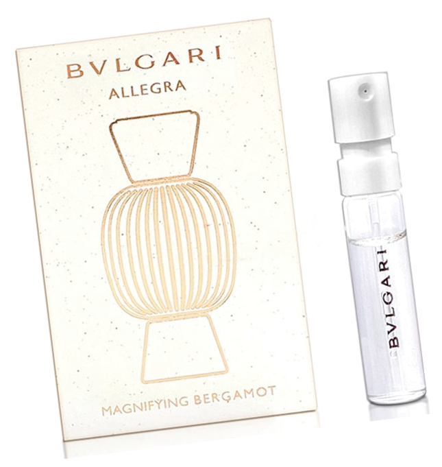 Пробник Bvlgari Magnifying Bergamot Essence парфюм для женщин 1.5 мл