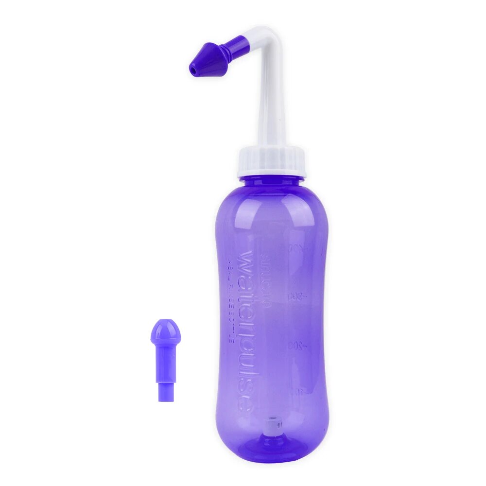 Назальная бутылка для промывания Neti Pot 300 мл 500ML - Purple
