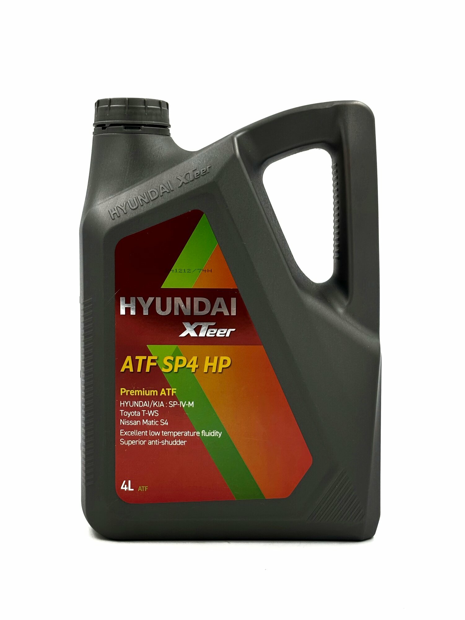 Масло трансмиссионное HYUNDAI XTeer ATF SP4 HP , 4 литра, для авто