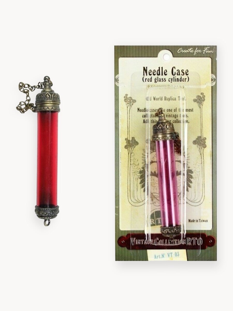 РТО VT-03 Стеклянный футляр для игл "Винтаж"