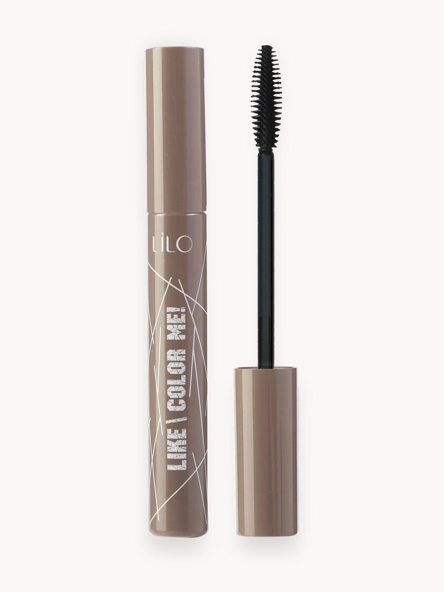 Тушь для ресниц LILO LIKE ME! COLOR ME! Коричневый объем 9 мл