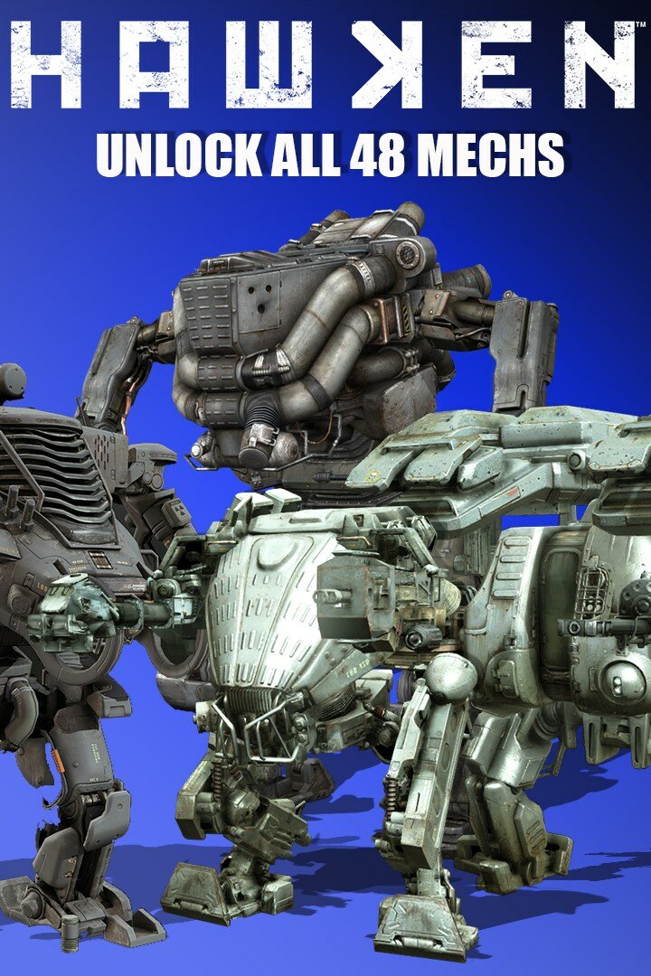 Дополнение HAWKEN - Unlock All The Mechs Bundle — Xbox Series X|S, Xbox One — Цифровая активация