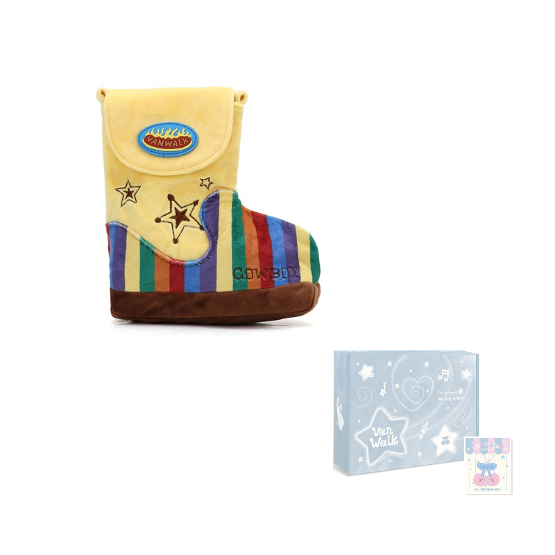Сумка VANWALK Regular Women's Rainbow Candy Bean, Brown, сумка-ботинок, 5595605
