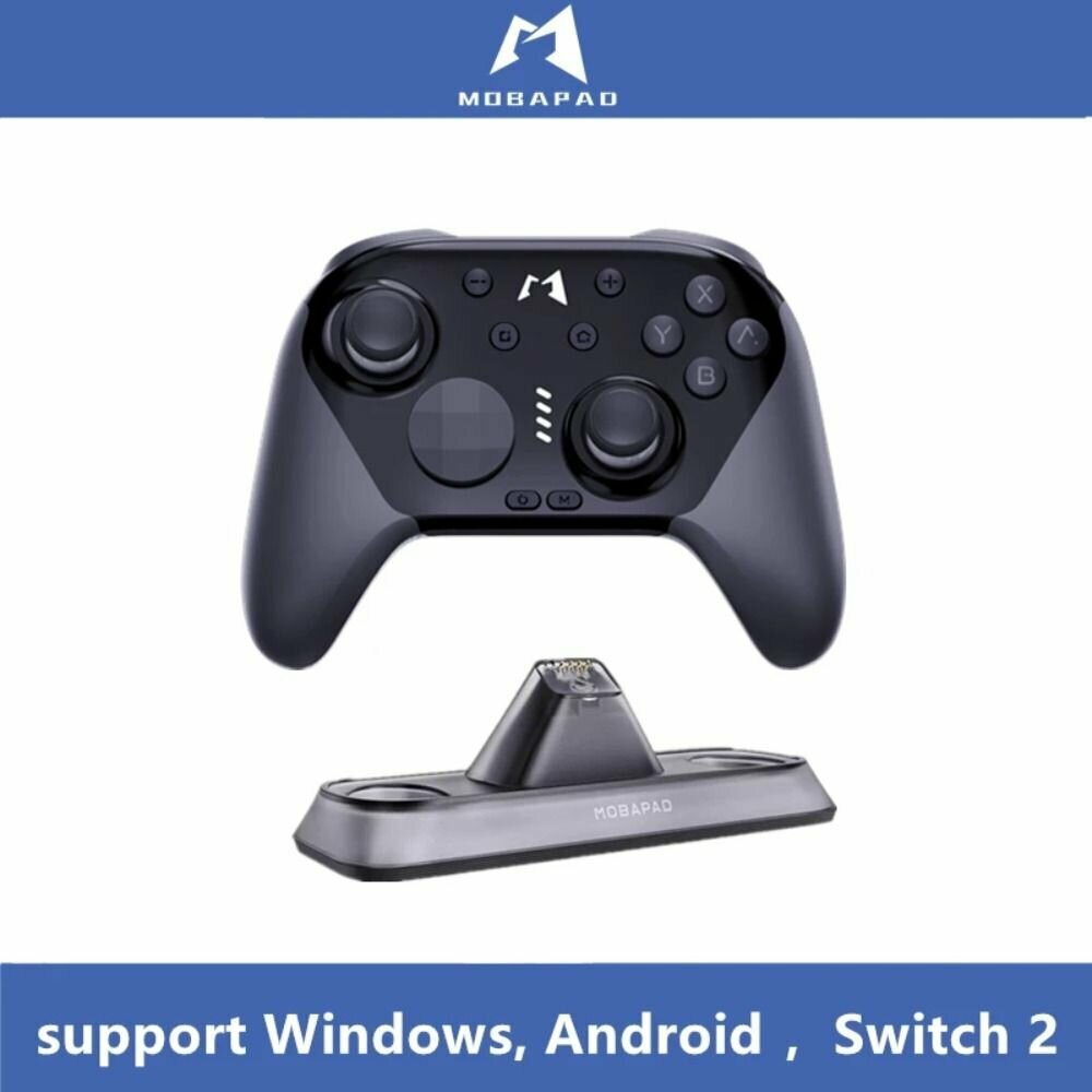 MOBAPAD CHITU 2 Контроллер с зарядной док-станцией, Совместимость Nintendo Switch 1/2, Windows 10/11, Android, ios