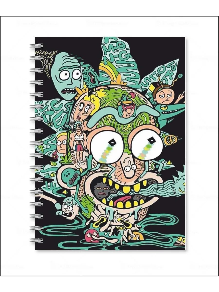 Тетрадь Рик и Морти - Rick and Morty