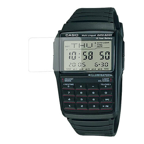 Casio DBC-32-1A защитный экран для часов Гидрогель Прозрачный (Силикон)