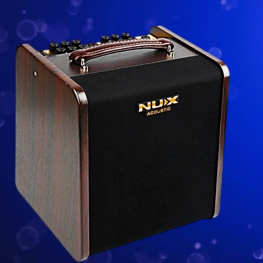 Усилитель гитарный NUX Stageman AC-80, для акустической, мощность 80 Вт