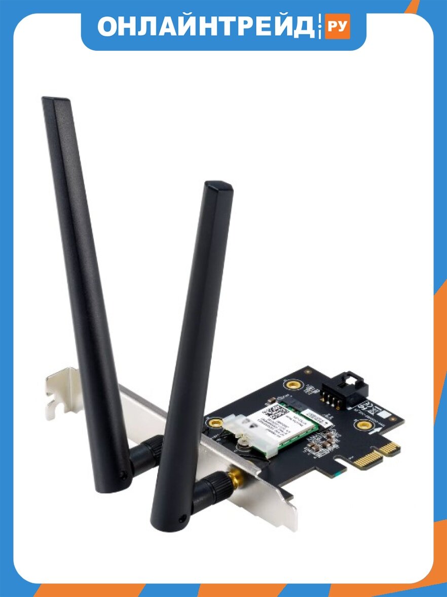 Сетевой адаптер Asus AX1800 PCI-E WiFi 6 + Bluetooth 5.2