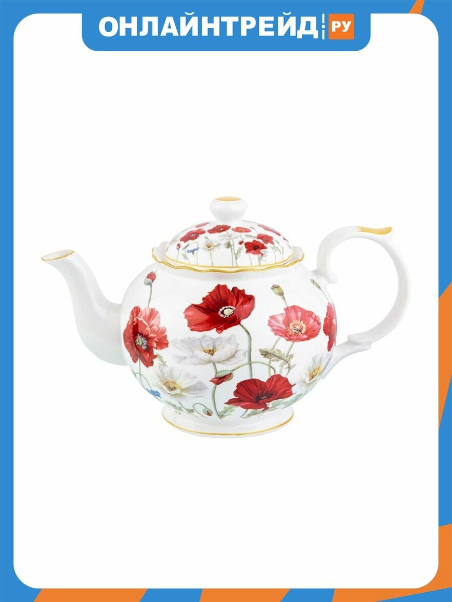 Чайник Elan Gallery "Маки" 1,1 л