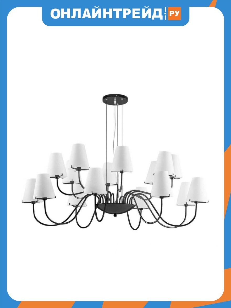 Большая люстра Lightstar Diafano 758167.