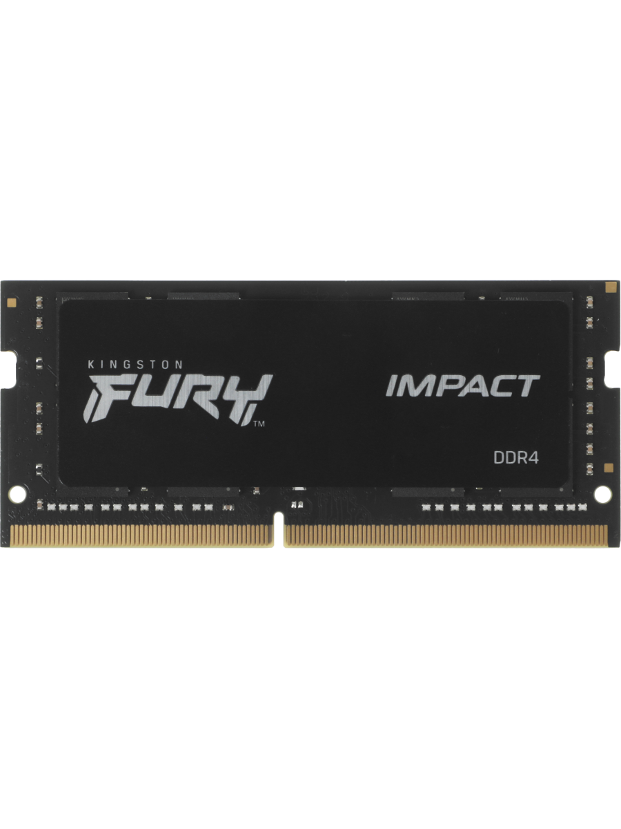 Память DDR4 32GB 3200MHz Kingston KF432S20IB/32 Fury Impact RTL PC4-25600 CL20 SO-DIMM 260-pin 1.2В dual rank RTL