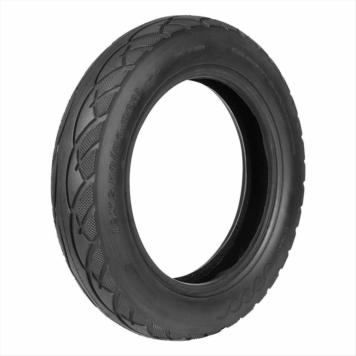 12x2.50 (64-203) шоссейная шина для электровелосипеда, балансировка