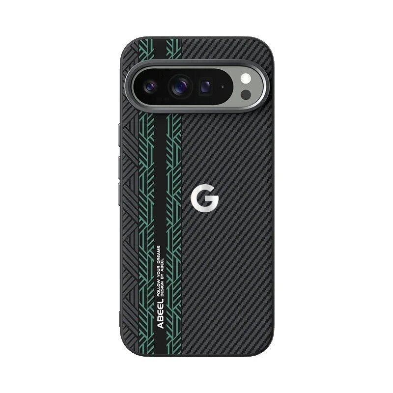 Чехол Google Pixel 10a темно-зеленый, карбон