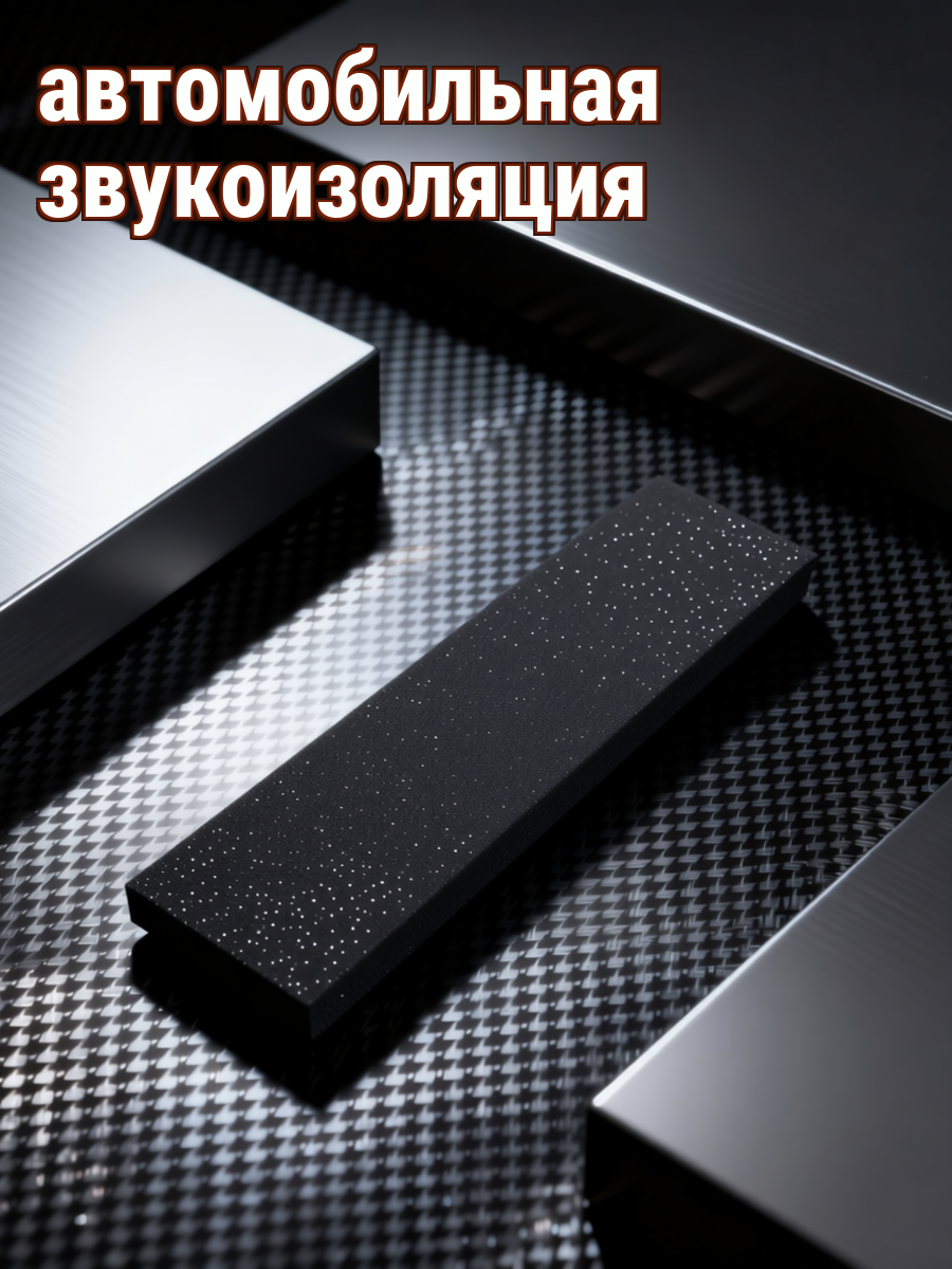 Черная звукоизоляционная губка из пены для автомобильных шин с огнезащитой для студий