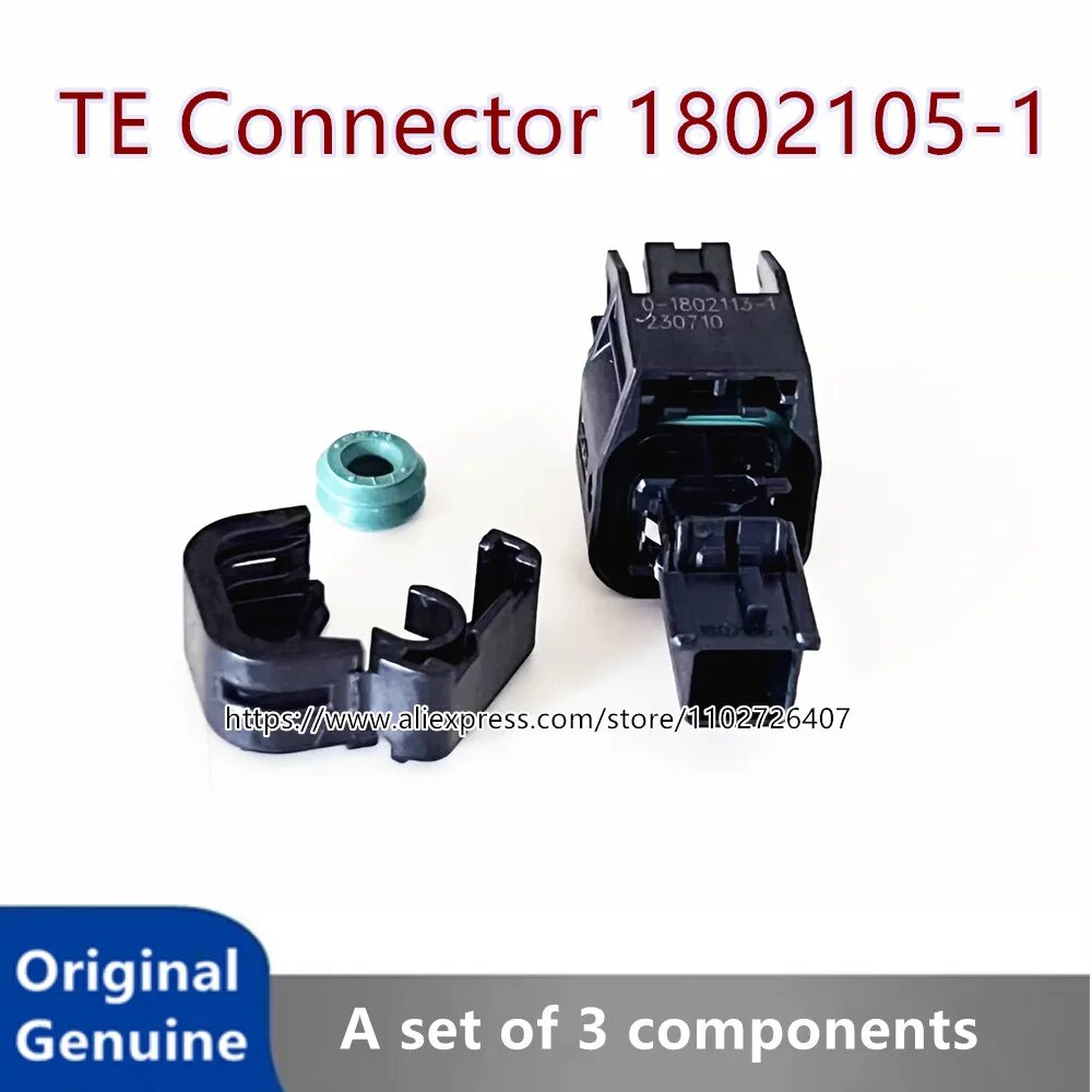 1802105-1 1802113-1 1802113-9 TE MATEnet 1-портовый разъем Jack Female Sheath для 1802105-1 1Set