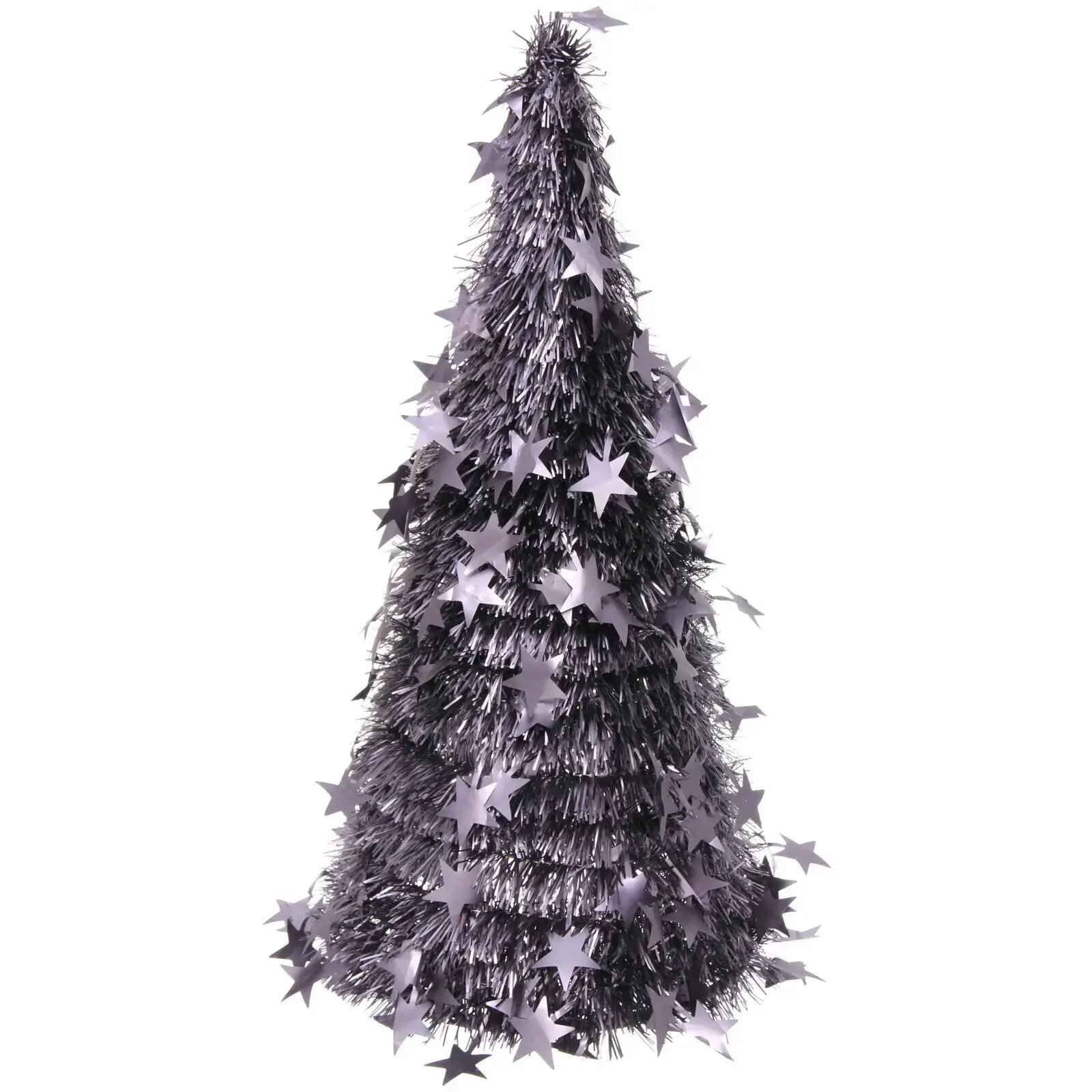 Елка декоративная TINSEL «Звездный путь» 50 см, графит, стильный декор