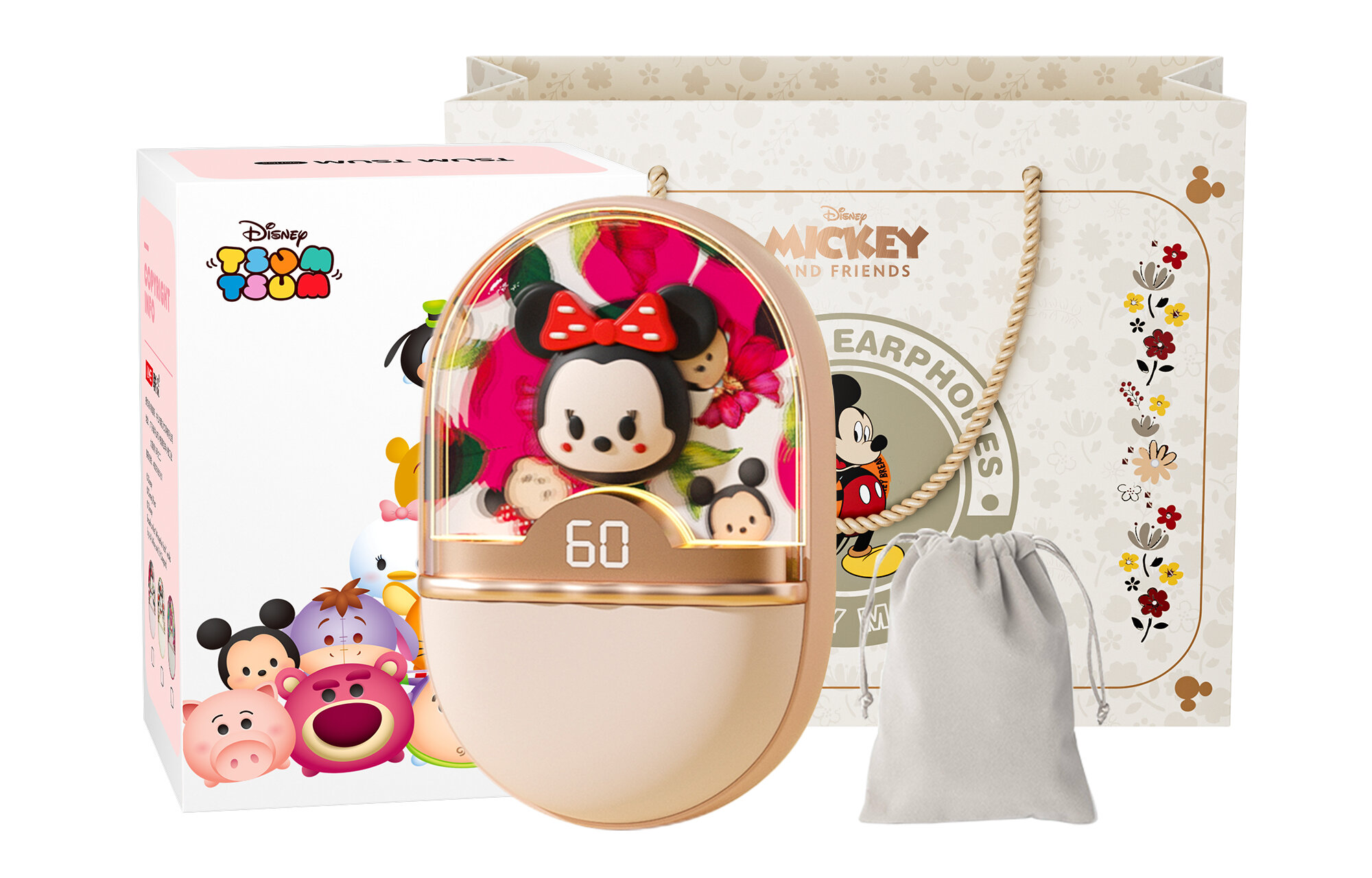 Грелки для рук Disney, pink minnie, удобные и стильные