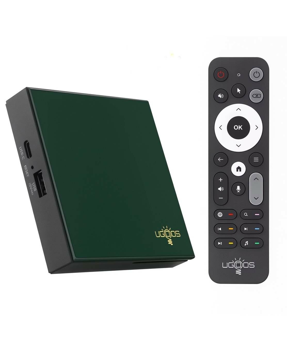 ТВ приставка Ugoos SK4 Pro, Android 14, 4/64 ГБ, поддержка Dolby Vison Dolby Audio
