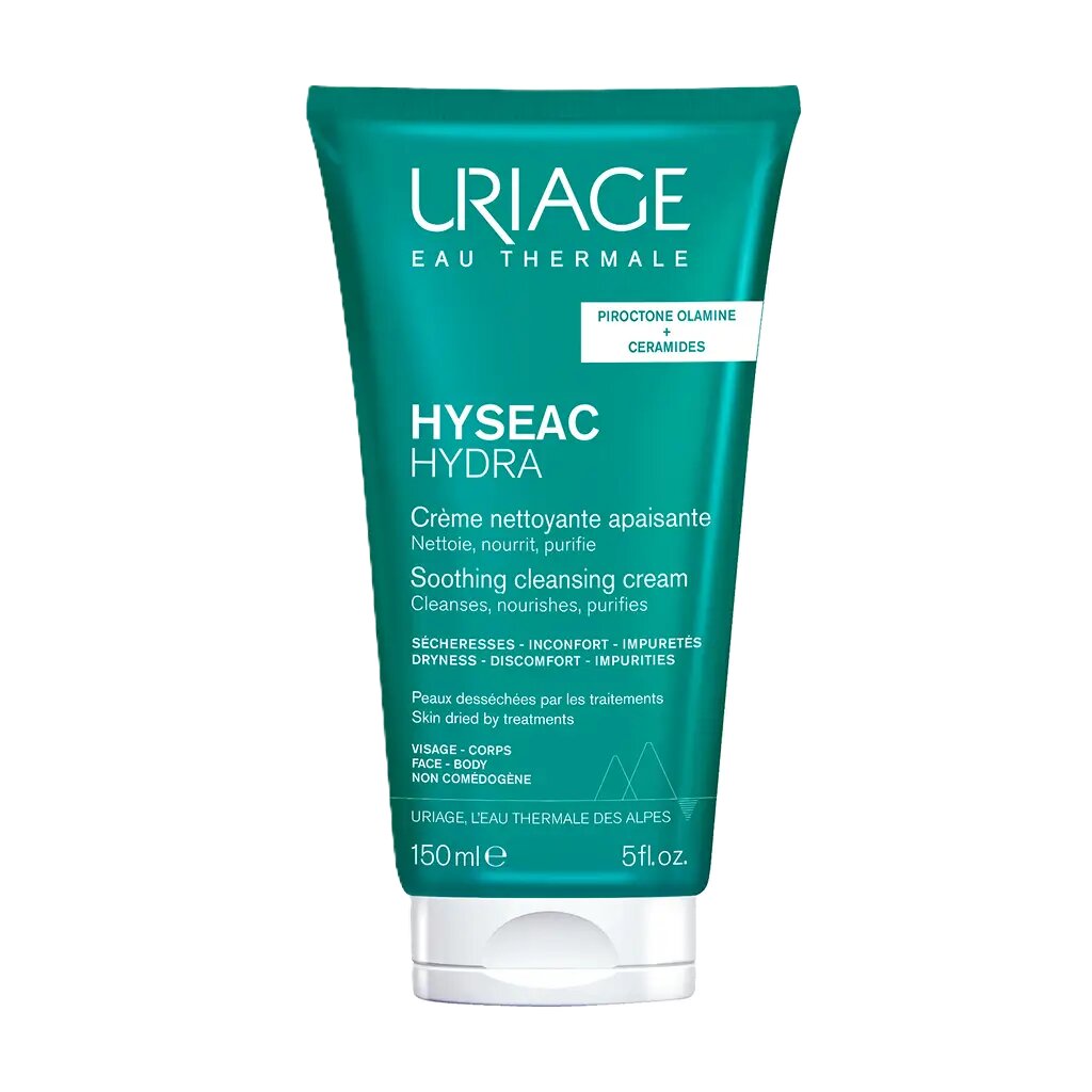 Uriage Hyseac Hydra Исеак гидра очищающий успокаивающий крем/Crème nettoyante apaisante 150 мл 1 шт