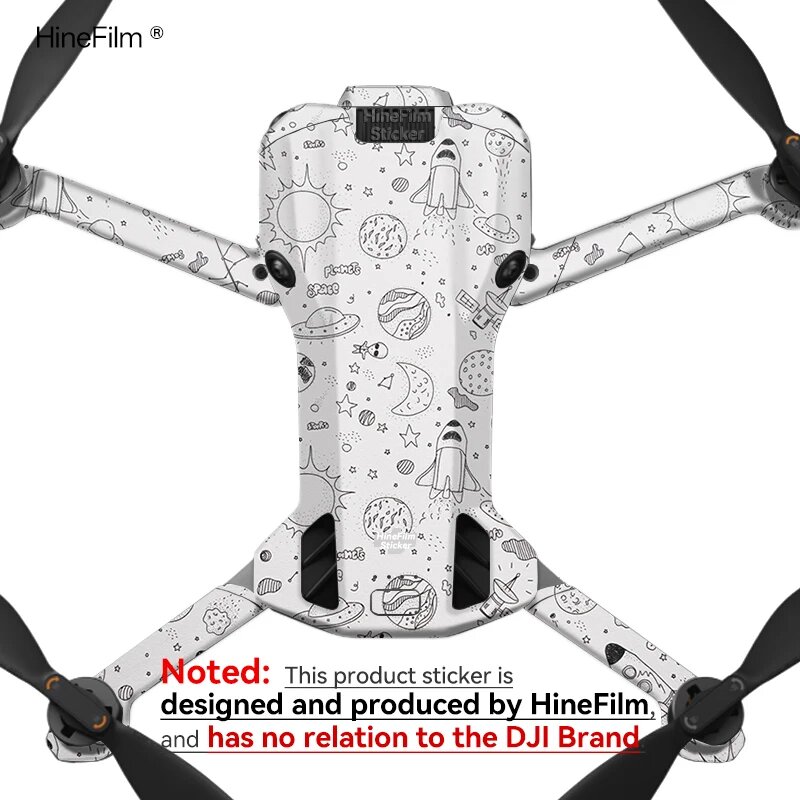 HineFilm защитная пленка для DJI Mini 5 Pro Белый, Space White