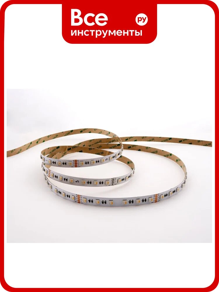 Светодиодная лента LEDS POWER 5050 60/м (19,2Вт/м) 24В RGBNW 004068