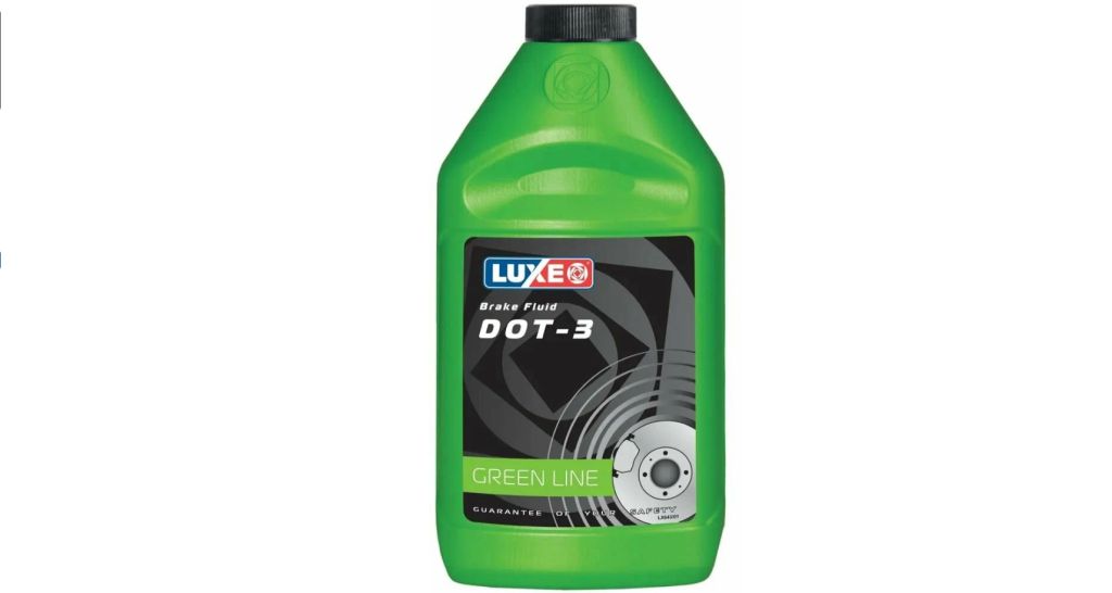 Тормозная жидкость Luxe Green Line DOT 3 0,455 л