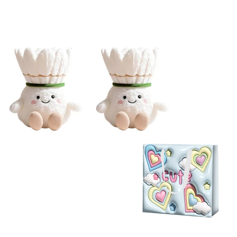 Брелок для бадминтона унисекс FKOFR, Cute Badminton-2 Pack, 10CM EU