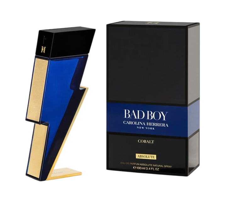 Carolina Herrera Bad Boy Cobalt Absolute 100 мл - мужской парфюм Бэд Бой Кобальт Абсолют