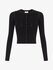 Кардиган Elisabetta Franchi Knit openwork cardigan, размер 40, черный