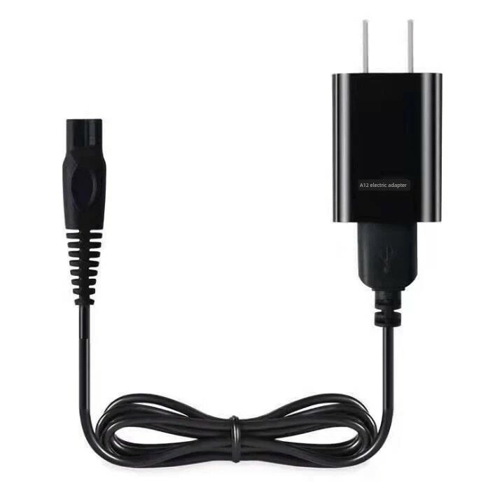 Оригинальный USB-кабель с адаптером для электрической бритвы Langwei RS725, 1,5 м кабель + сетевой адаптер