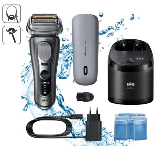 Бритва Braun Series 9 9675CC PRO+ для влажного и сухого бритья