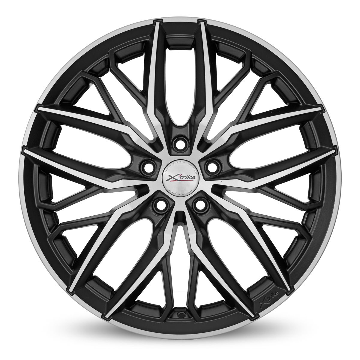 Диск литой X'trike X-139 7,5\R19 5*114,3 ET45 d66,6 BKM/FP [999027AZ] Haval F7 II Fb max 820 kg